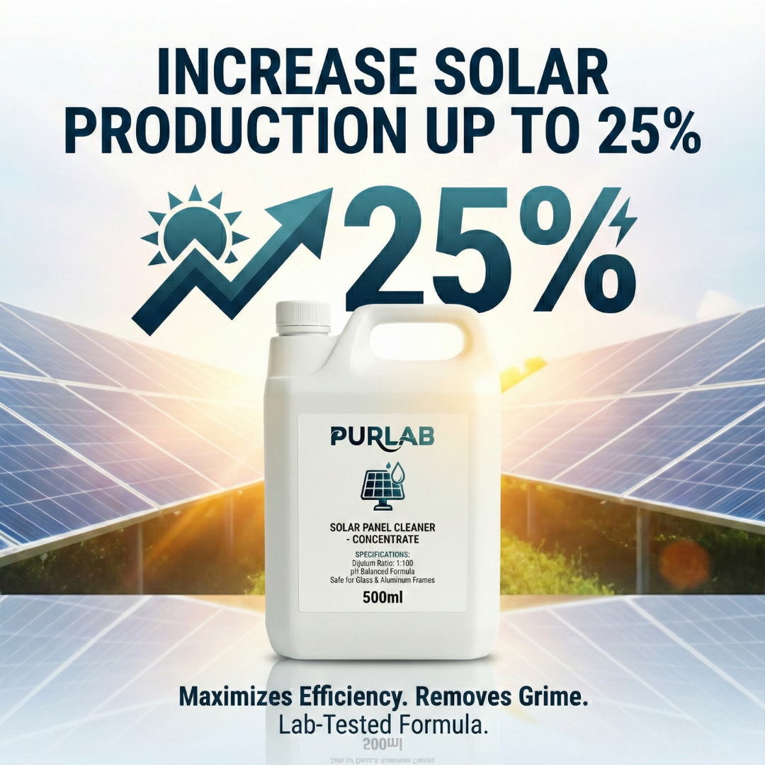 Purlab™ Solar Panel Cleaner 500ML – Boost Solar Power Output by Up to